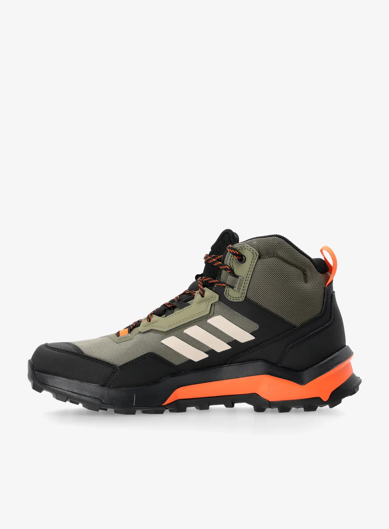 Ghete trekking adidas TERREX AX4 Mid GTX - oliv strat/wond beige/core ...