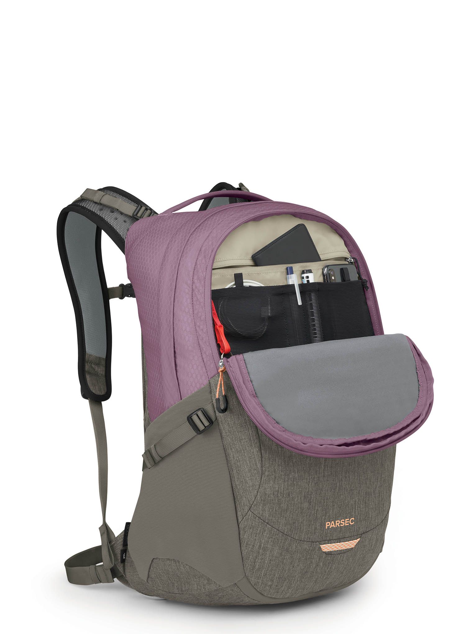 Rucsac laptop Osprey Parsec - pashmina/tan concrete